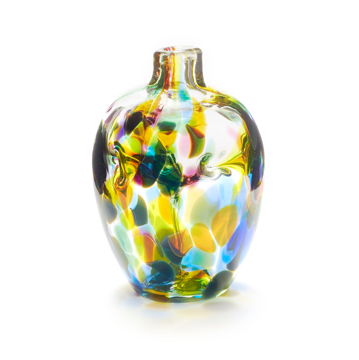 Blown Glass Vase | Gray Art Glass – Gather Brewery and Glassworks